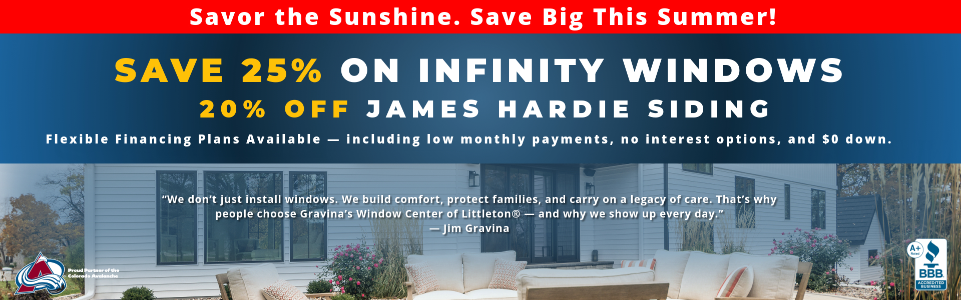 Best Window Replacement Deals Near Me | Infinity Windows in Denver